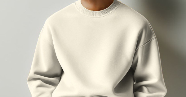 Men Premium Solid Plain Sweatshirt